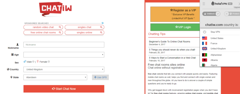 Chatiw Review - Free Video And Text Chat Rooms - Chat Tricks